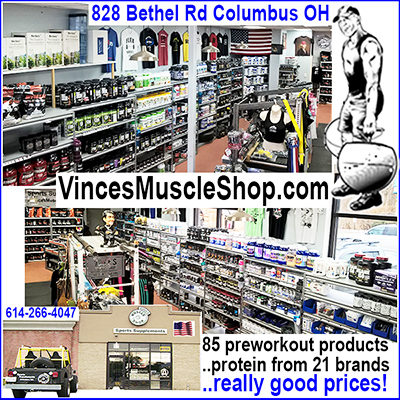 Vince's Muscle Shop - Sports Supplements Columbus OH